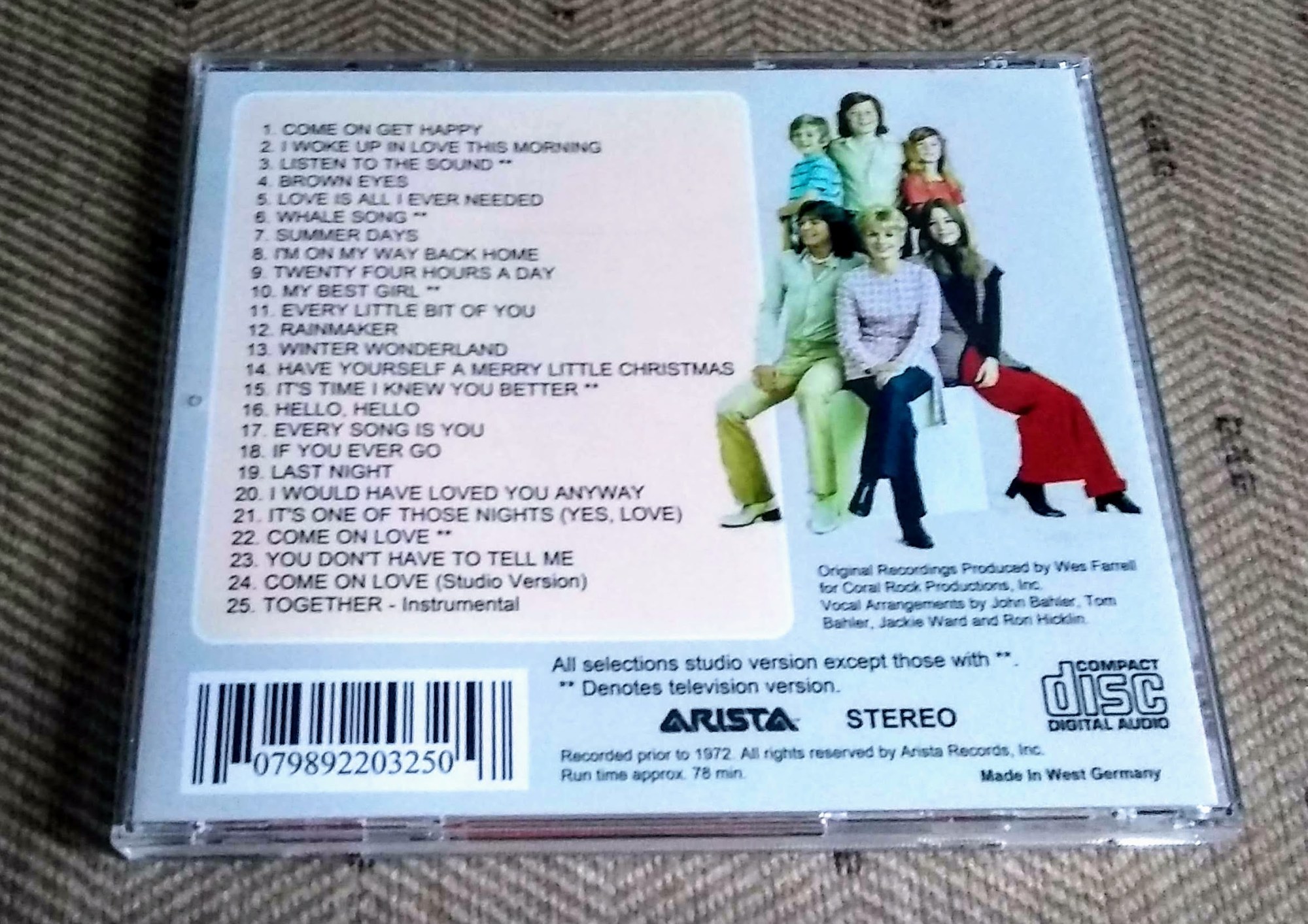 Nothing More Than Wishes – A Dream 50th Anniversary Partridge Family CD ...