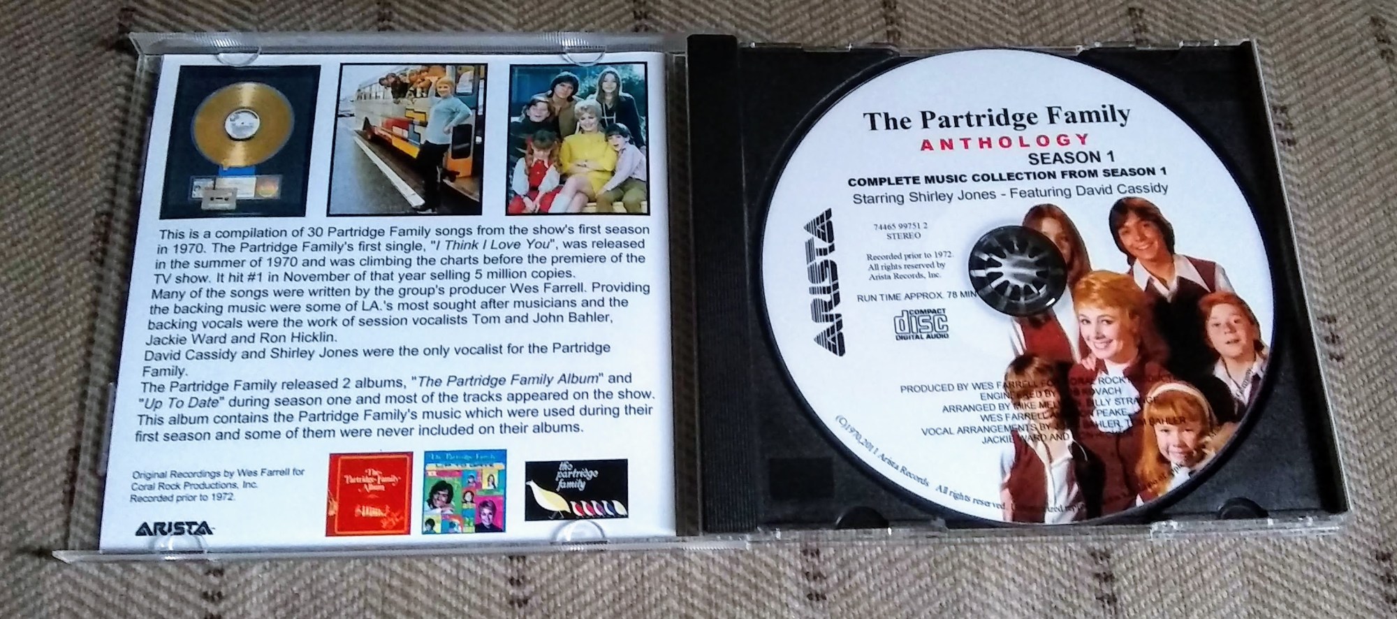 Nothing More Than Wishes – A Dream 50th Anniversary Partridge Family CD ...